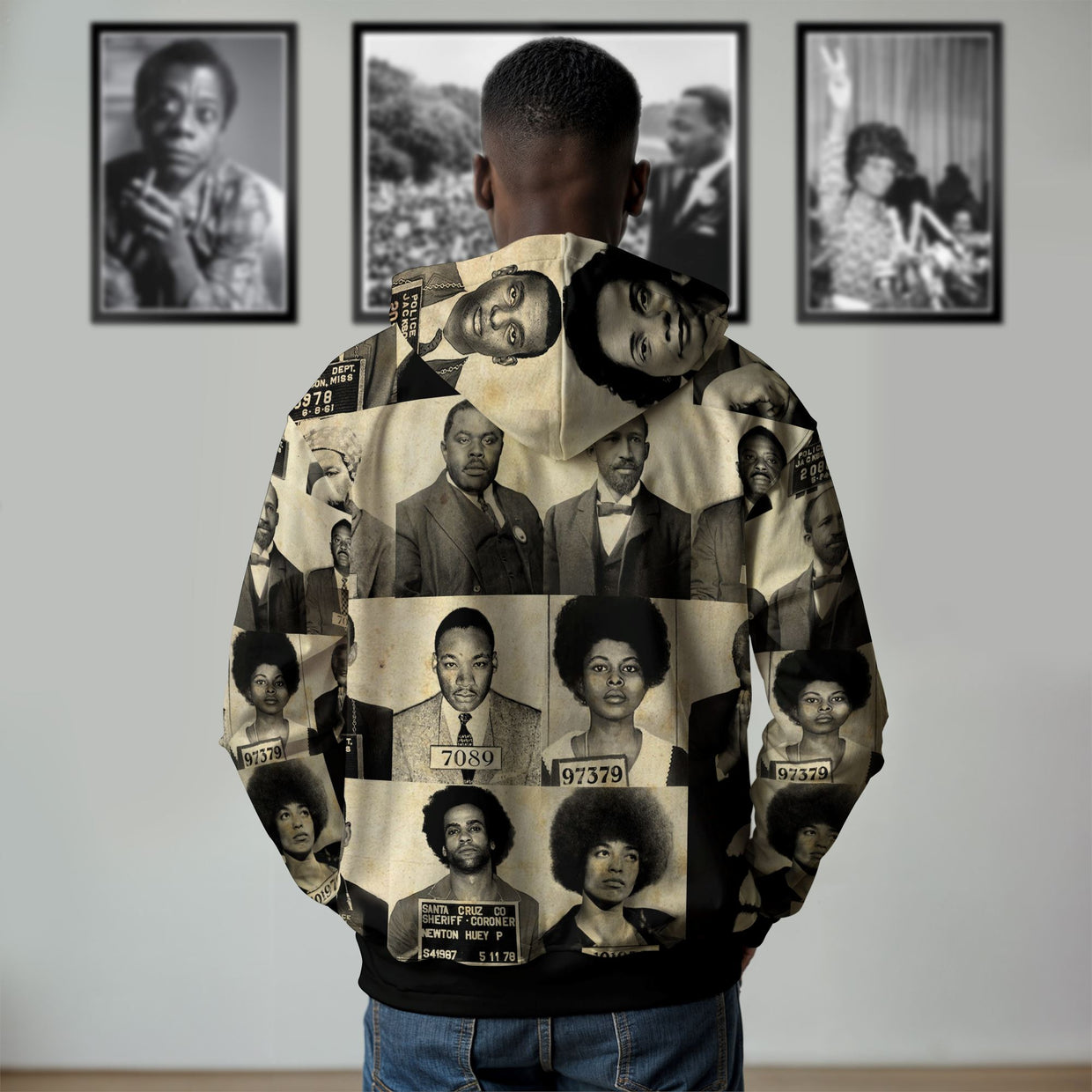 Civil Rights Leaders All-over Hoodie | African American Clothing ...