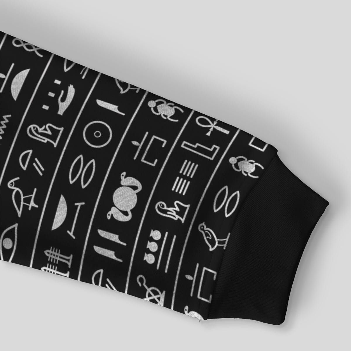 Ankh On Blue Marble All-over Hoodie | African American Clothing