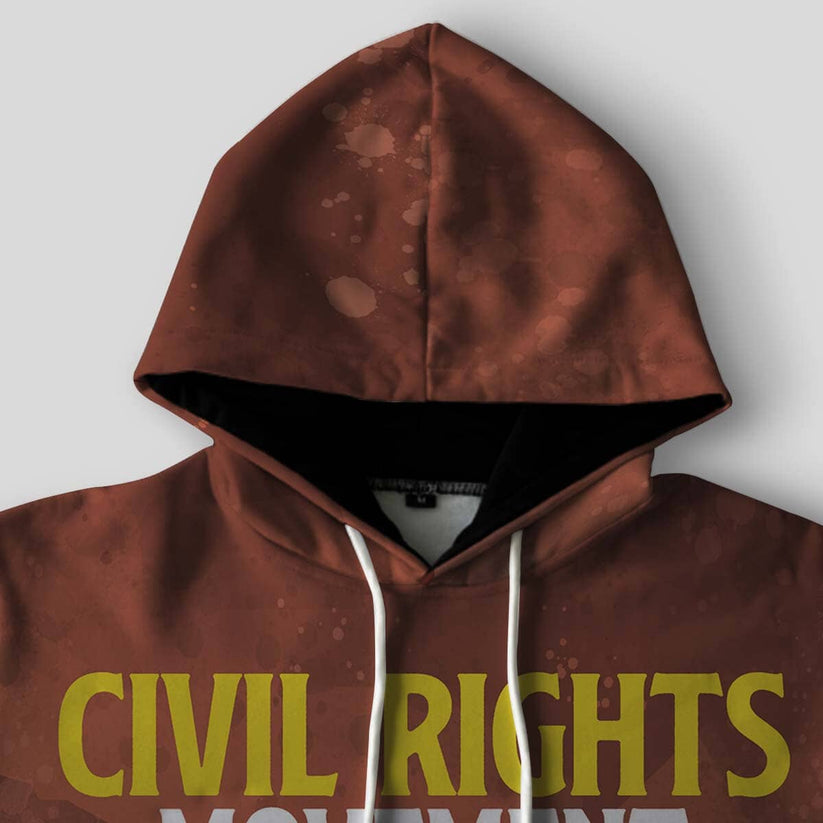 Civil Rights Movement All-over Hoodie | African American Clothing