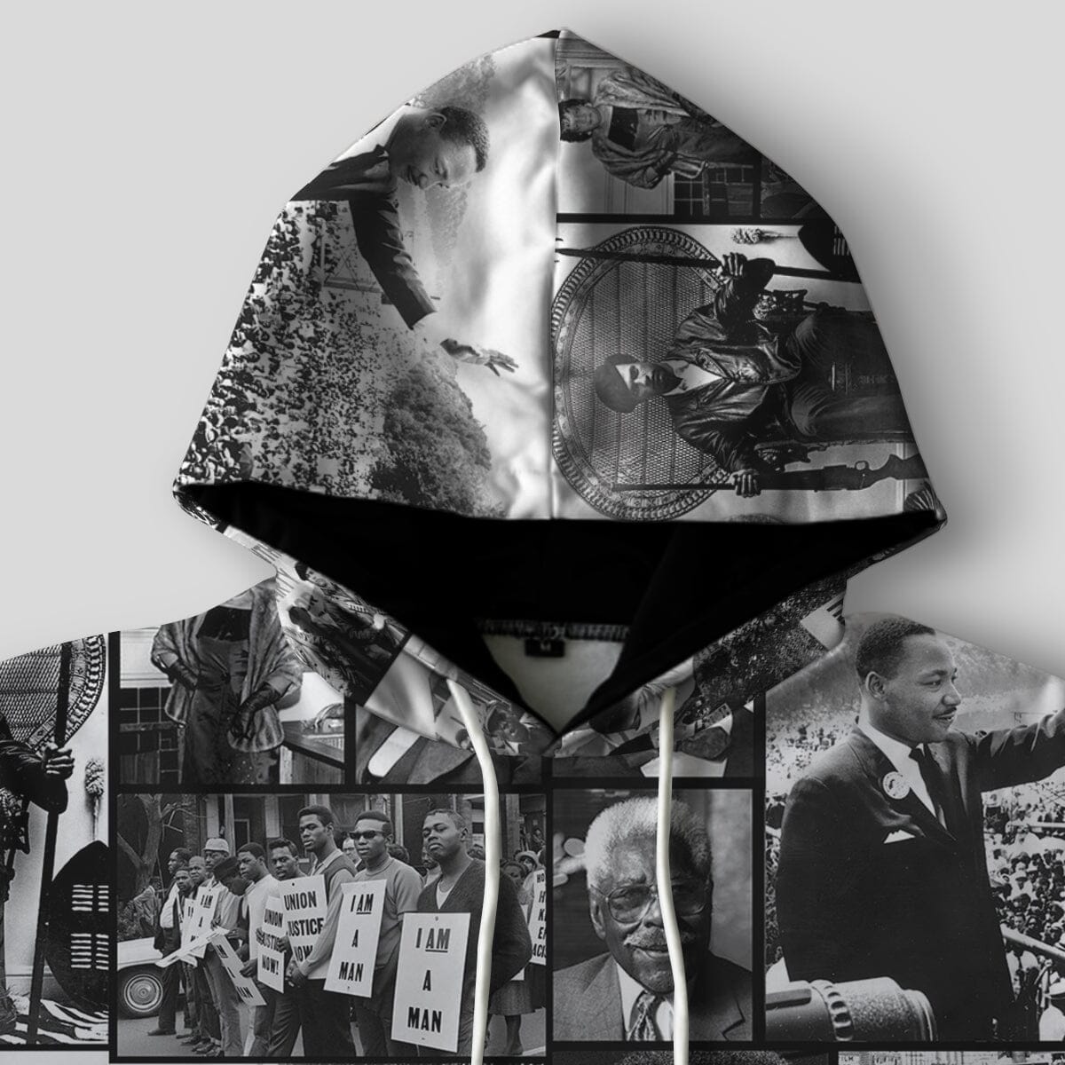 Black Power Images All-over Hoodie | African American Clothing – Melaninful
