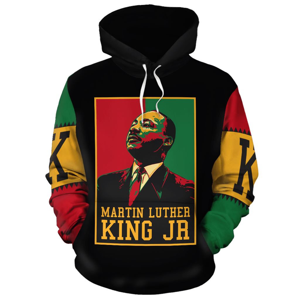 Martin Luther King Jr Retro All-over Hoodie | African American