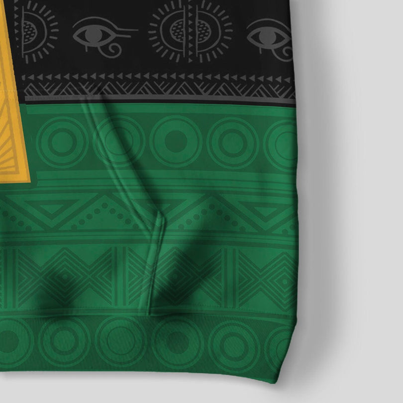 Pan African Ankh All-over Hoodie | African American Clothing – Melaninful