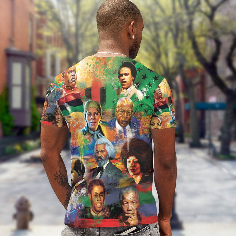 Civil Rights Moments T-shirt | African American Clothing